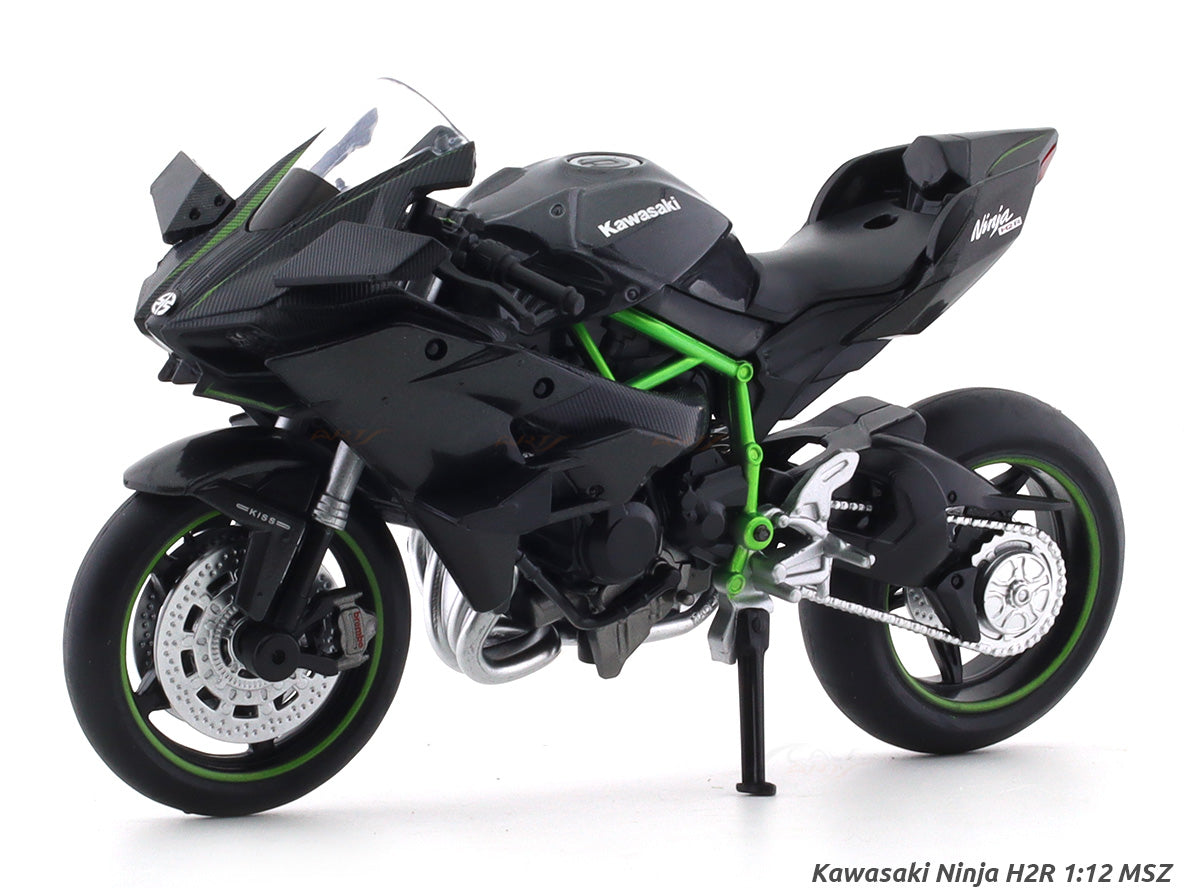 Kawasaki Ninja H2R 1:12 MSZ licensed diecast scale model bike collectible | Scale Arts India