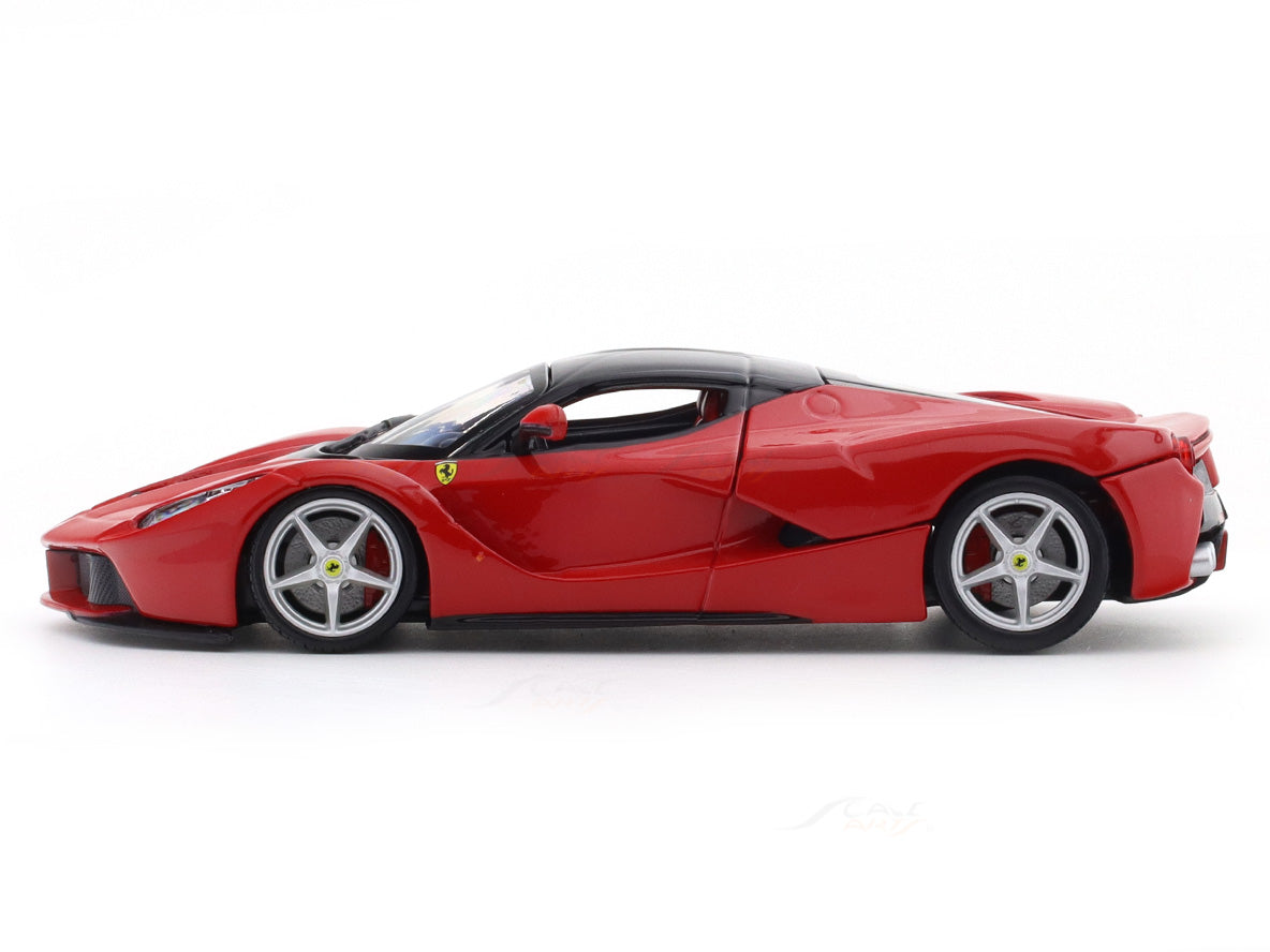 Ferrari LaFerrari red with Acrylic Case 1:24 Bburago licensed diecast ...