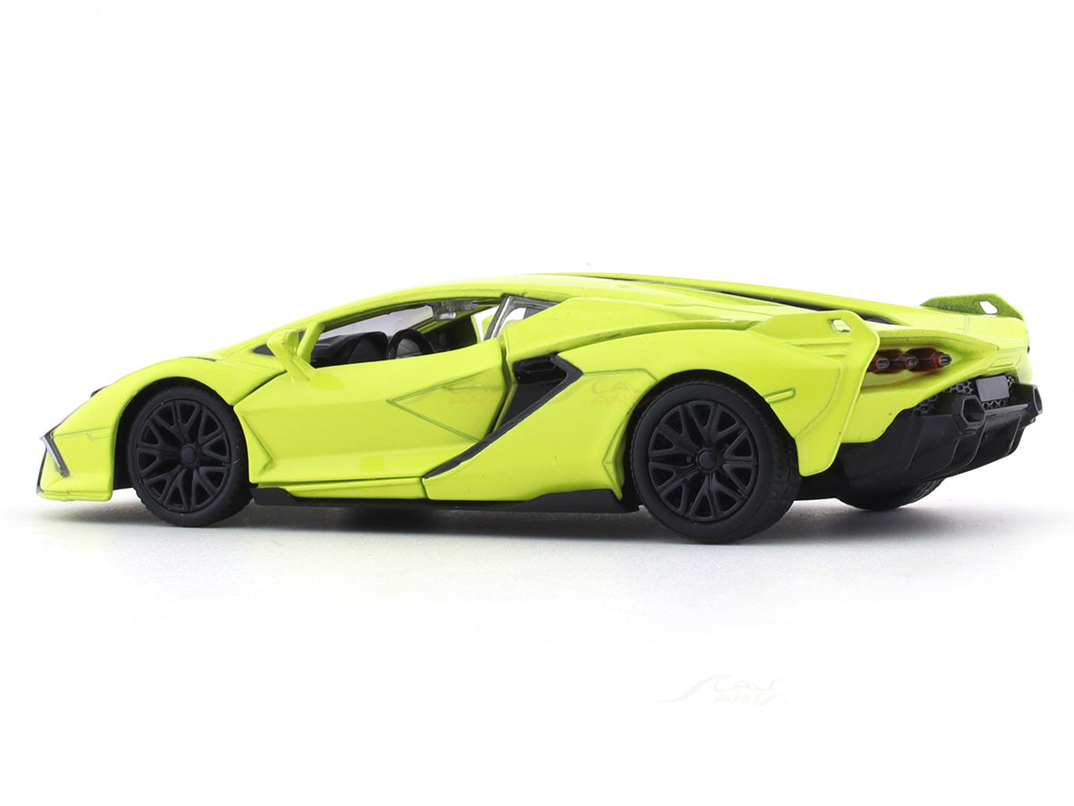 Lamborghini Sian FKP37 green 1:32 RMZ City pull back car scale model ...