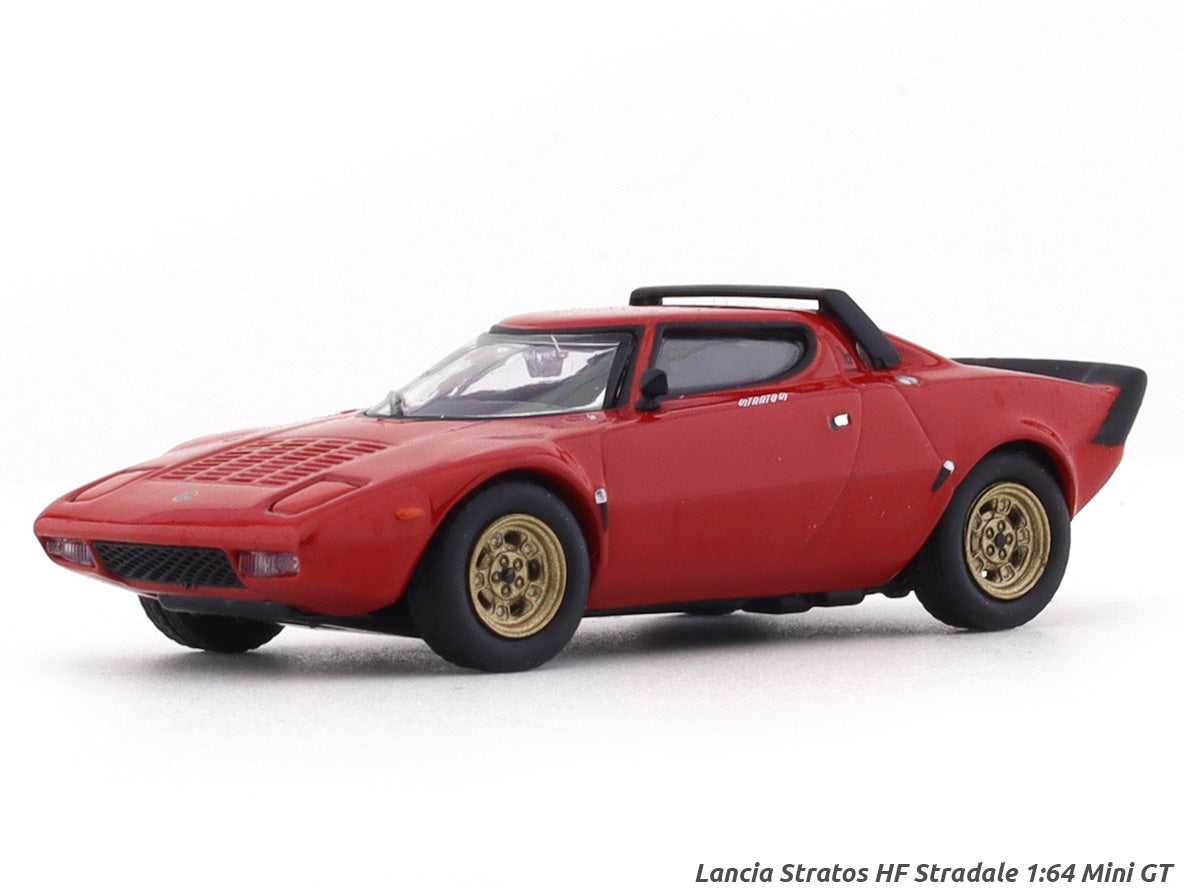 Lancia Stratos HF Stradale red 1:64 Mini GT diecast scale model car ...