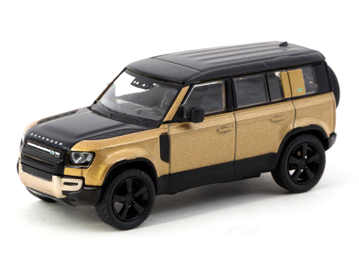 Land Rover Defender 110 brown 1:64 Tarmac works diecast scale model car ...