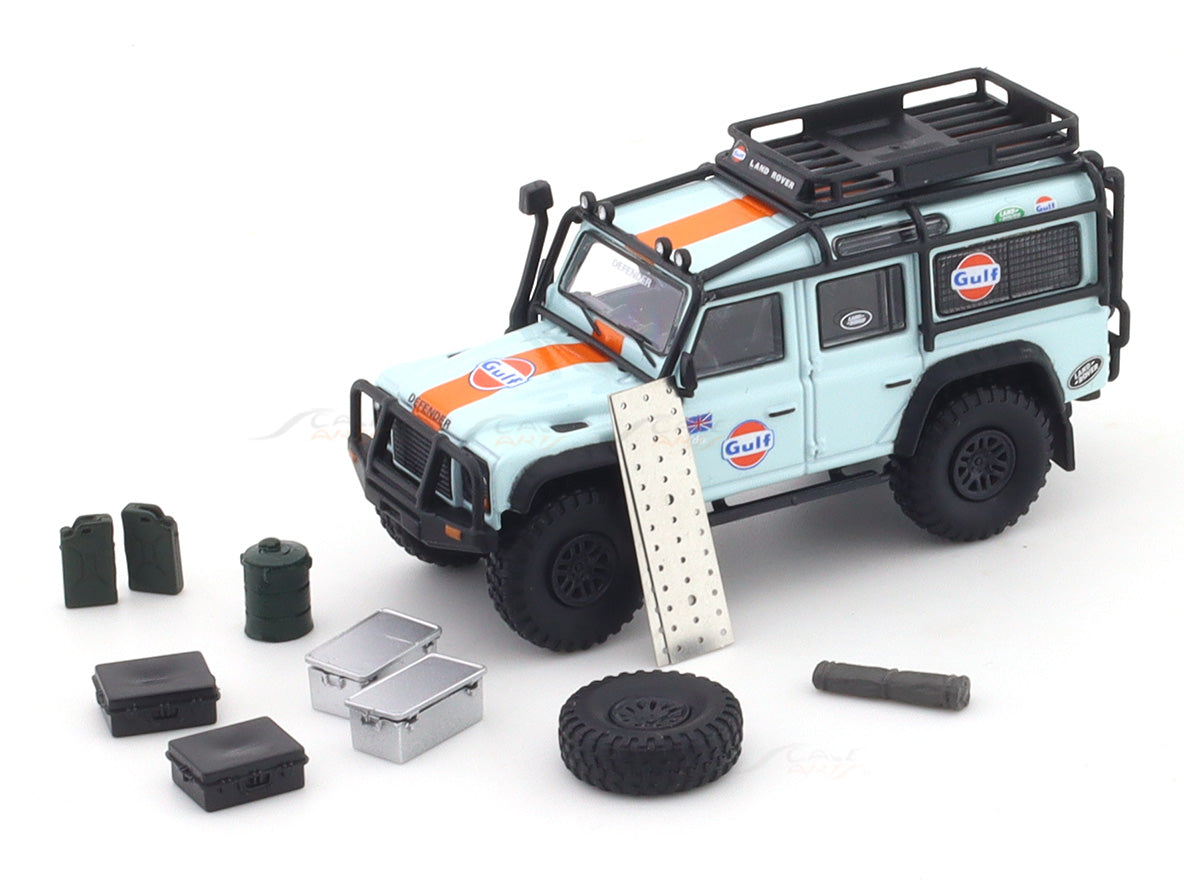 Land Rover Defender 110 Gulf B 1:64 Master diecast scale model car ...