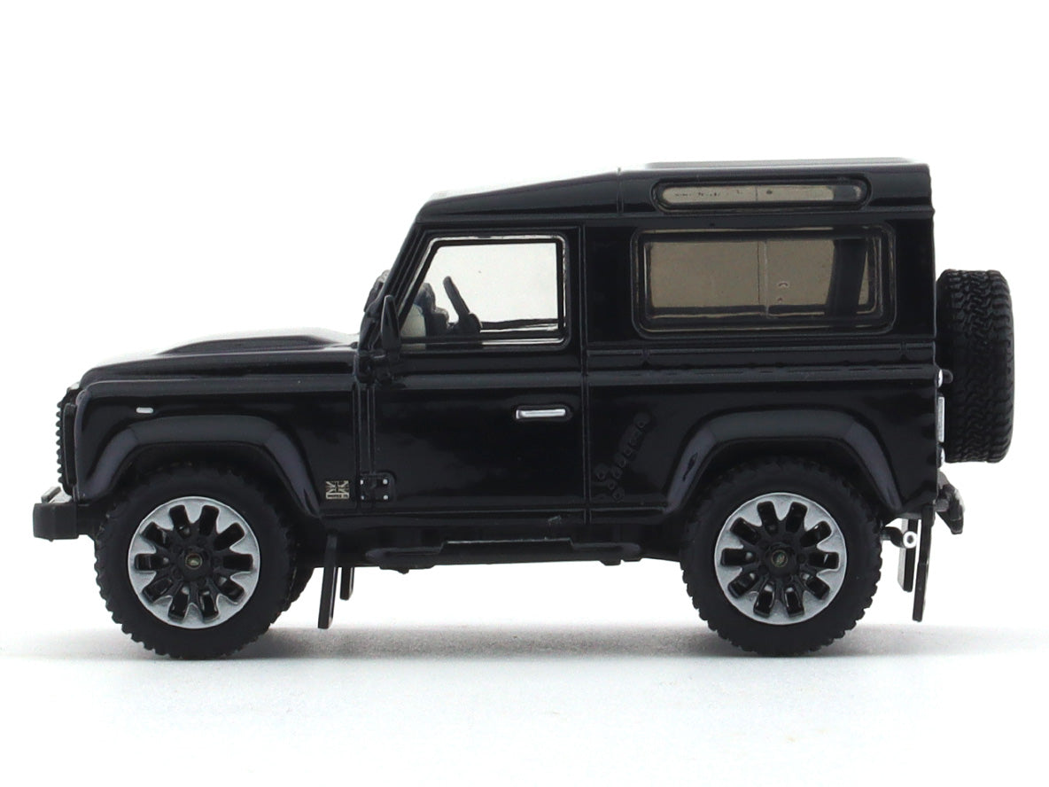 Land Rover Defender 90 Works 70th Edition black 1:64 LCD Models diecast ...