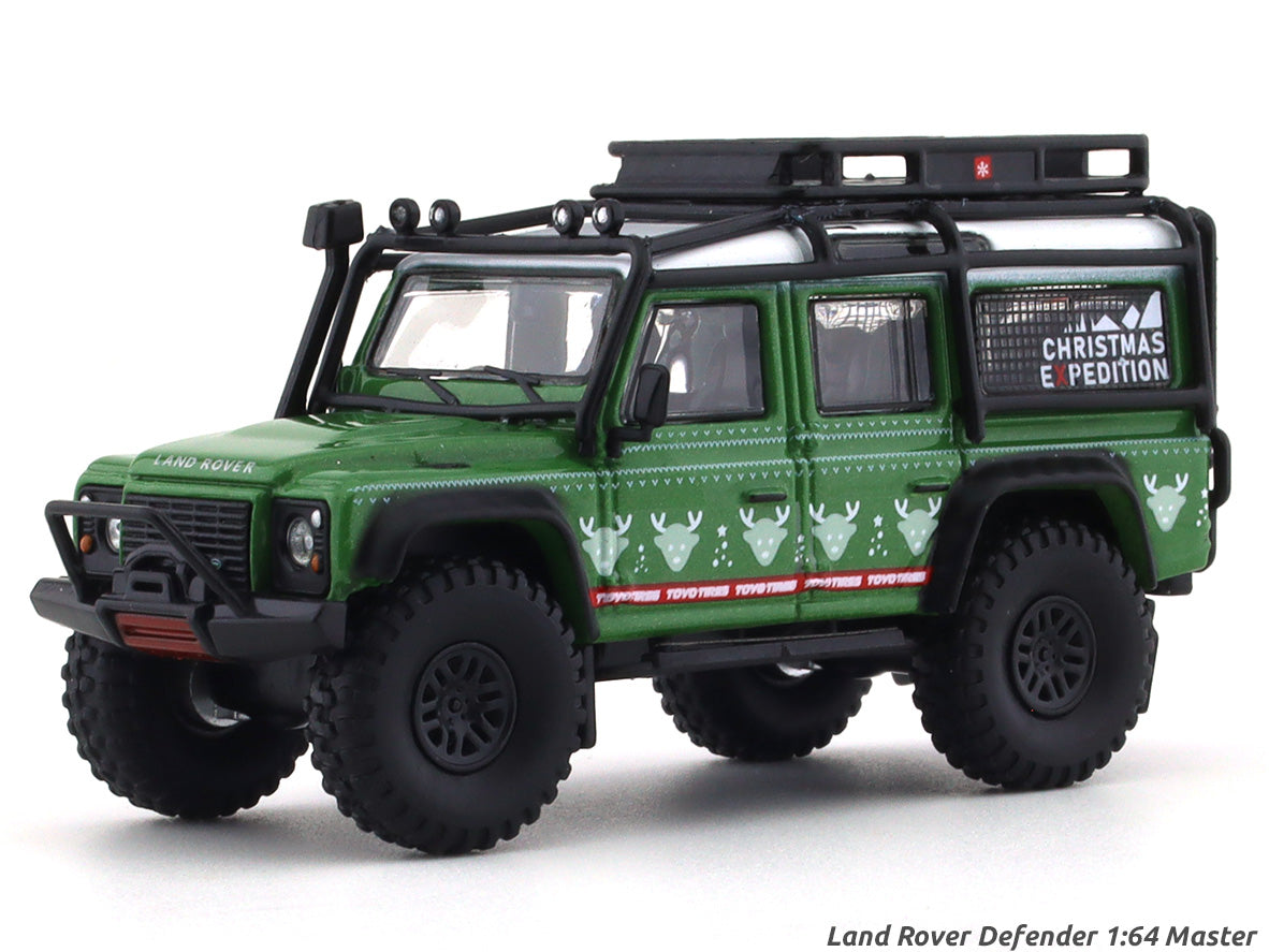 Land Rover Defender Christmas Expedition 1:64 Master diecast scale ...
