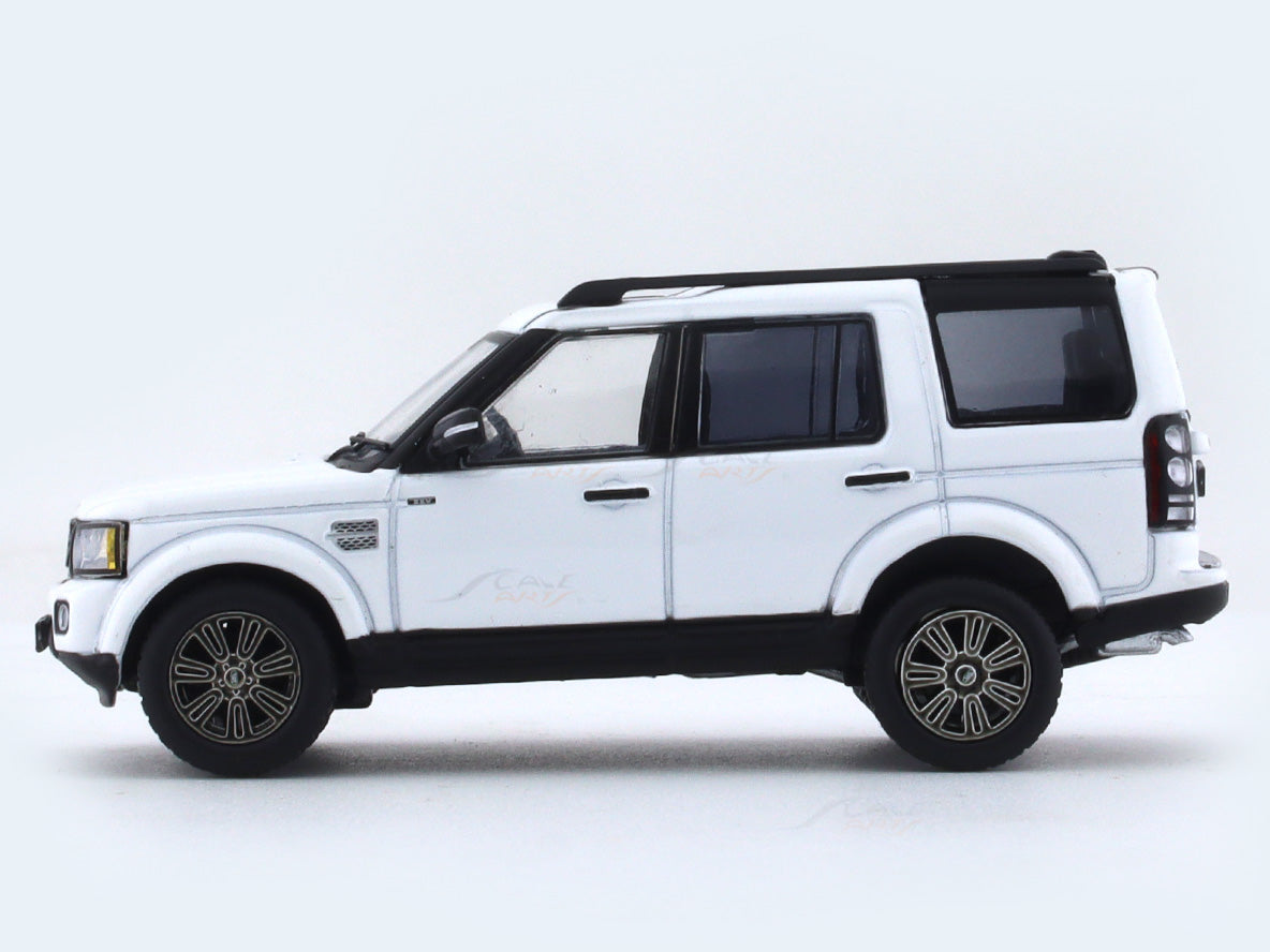 Land Rover Discovery 4 white 1:64 GCD diecast scale model car miniature ...