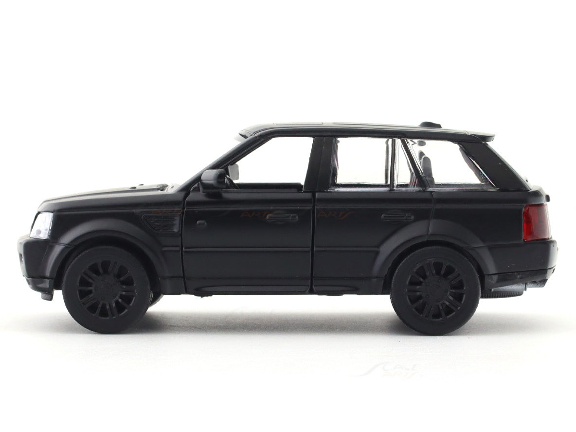 Land-Rover Range Rover matte black 1:33-42 RMZ City licensed pull back ...