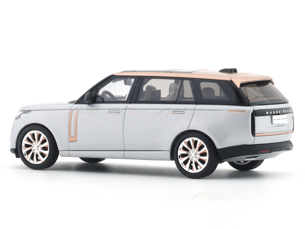 Land Rover Range Rover Silver 1:64 LCD Models diecast scale model car ...