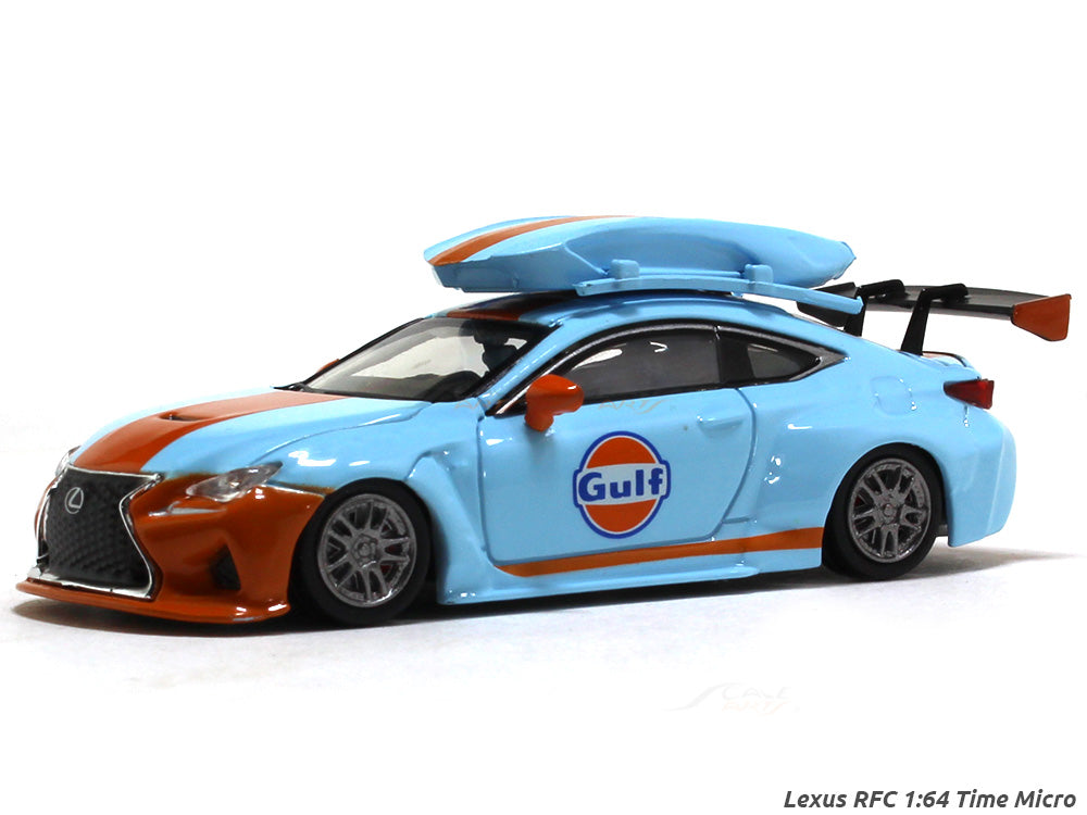 Lexus RFC Gulf 1:64 TimeMicro diecast scale miniature car | Scale Arts ...
