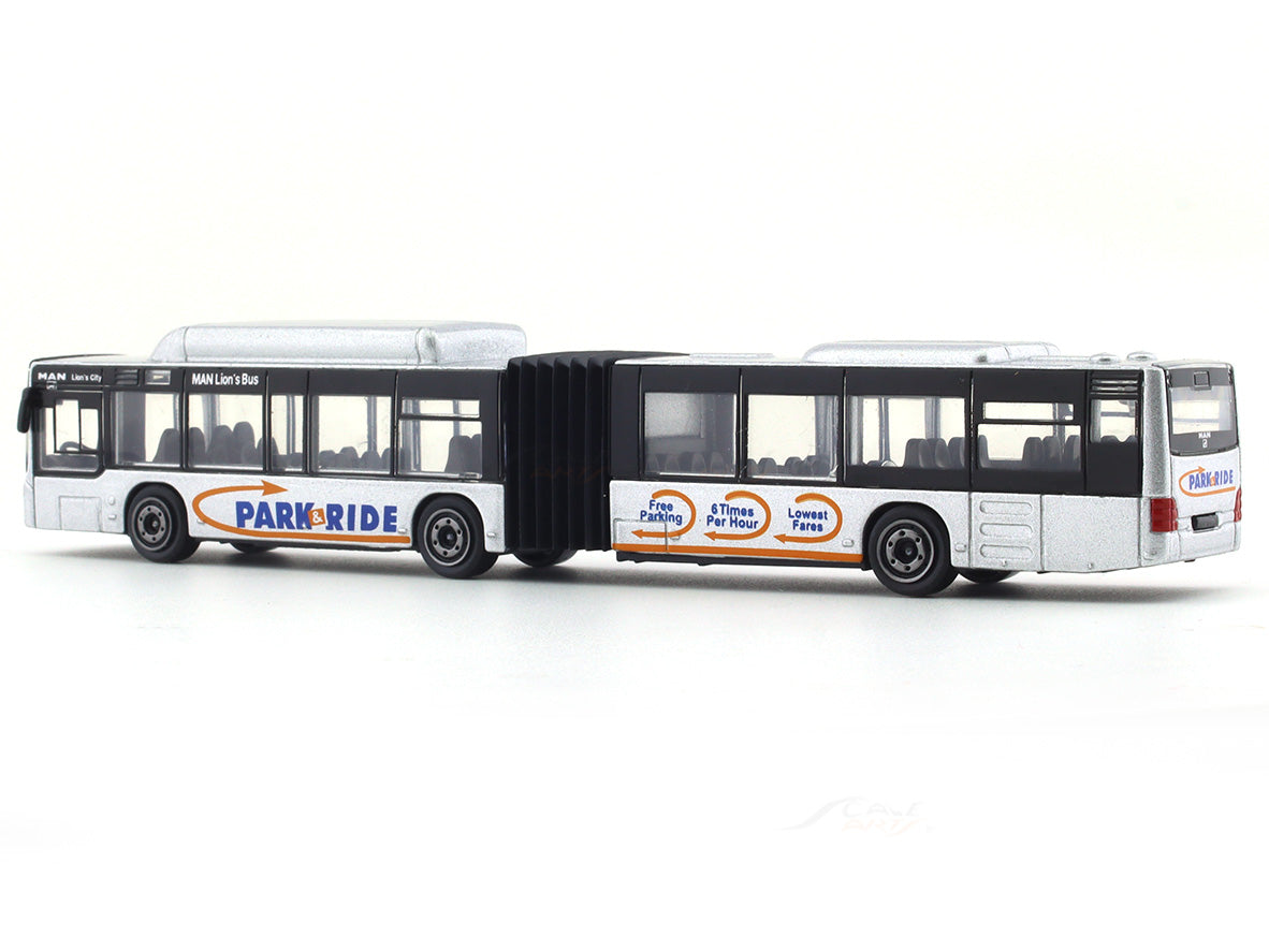 MAN Lions City G Bus silver 1:110 Majorette scale model bus | Scale ...
