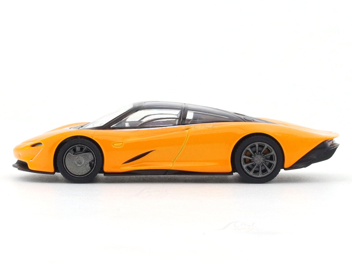 McLaren Speedtail orange 1:64 PosterCars licensed diecast scale model ...