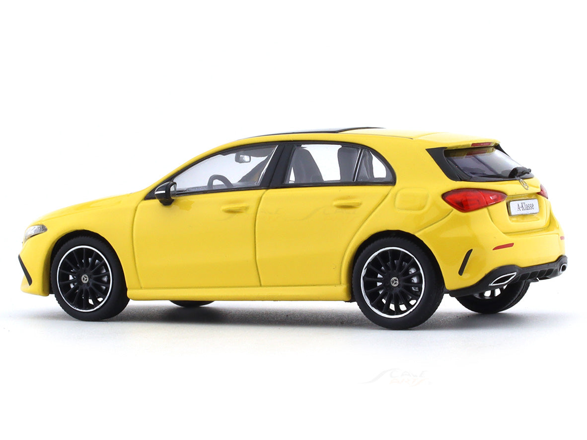 Mercedes-Benz A-Class W177 yellow 1:43 Spark diecast scale model car ...