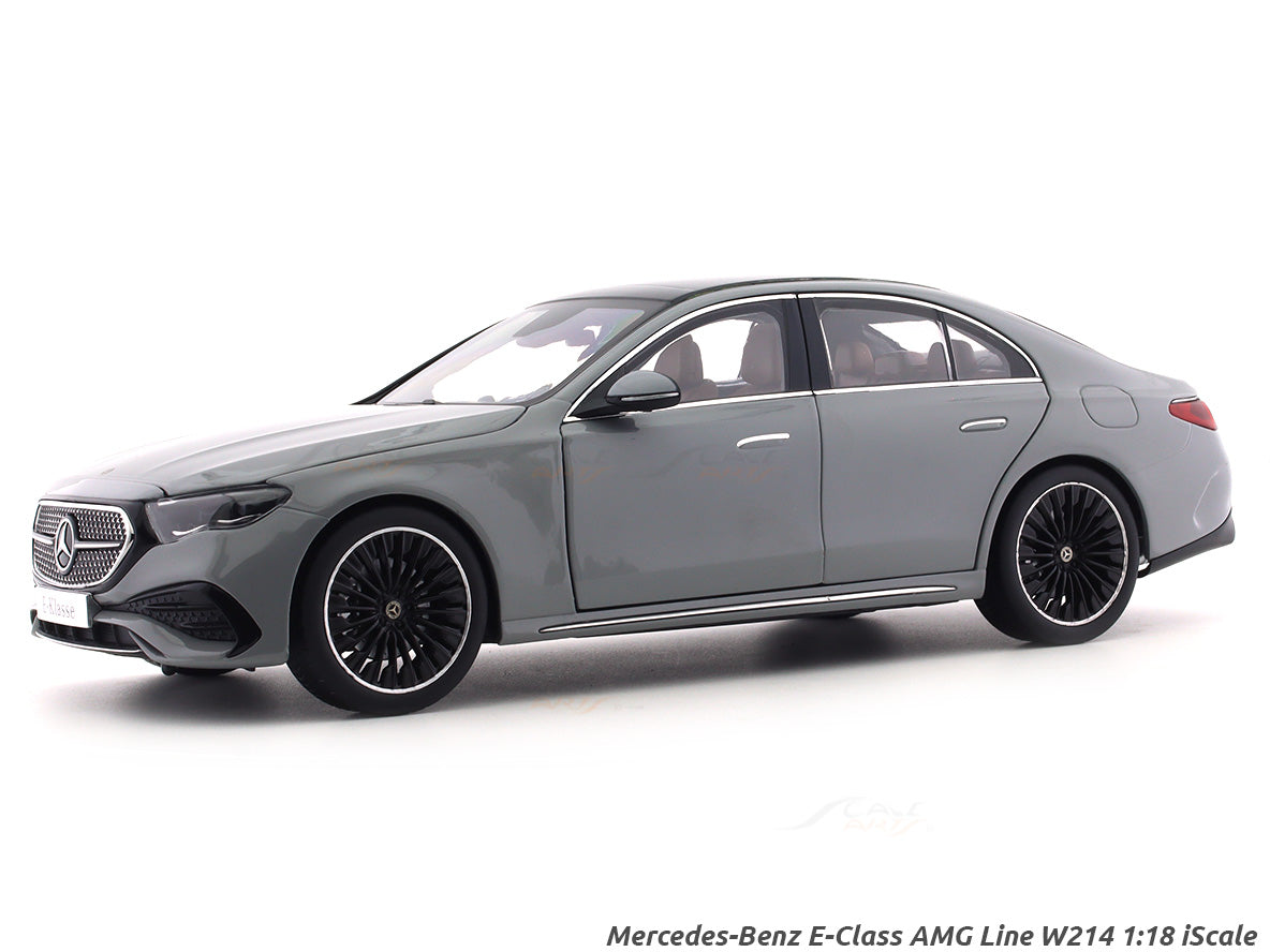 Mercedes-Benz E-Class AMG Line W214 grey 1:18 iScale diecast Scale ...