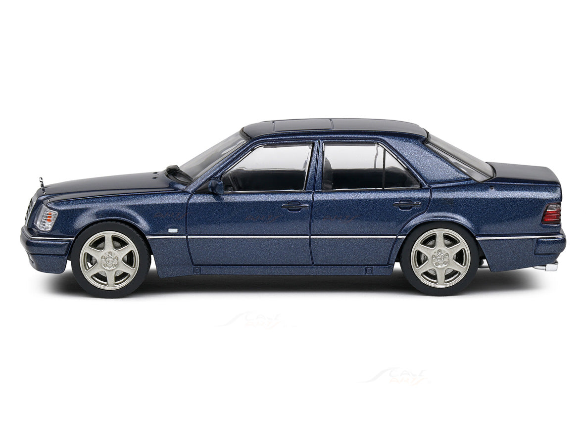 Mercedes-Benz E60 AMG based on W124 E500 blue 1:43 Solido licensed ...