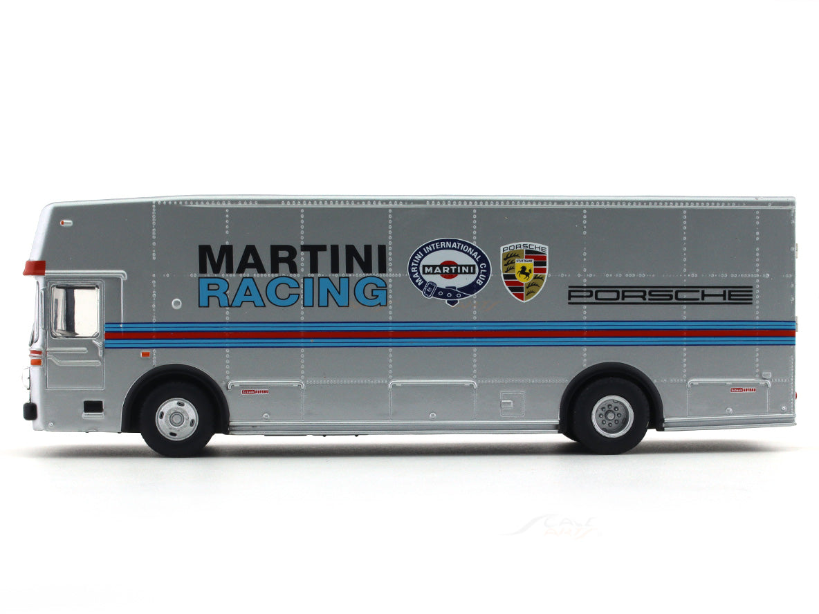Mercedes-Benz O317 Porsche Martini Transporter 1:64 Schuco diecast ...