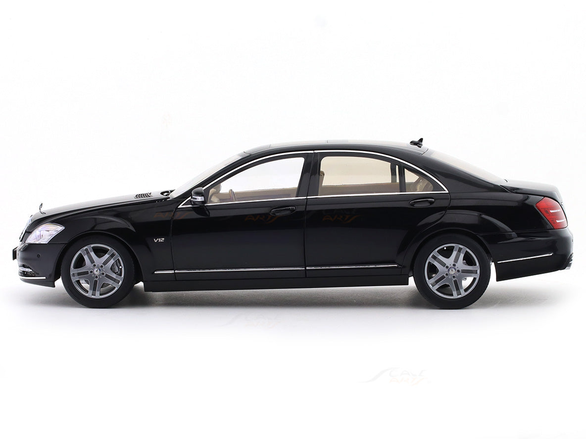 Mercedes-Benz S Class S600L AMG W221 black 1:18 Motorhelix licensed ...
