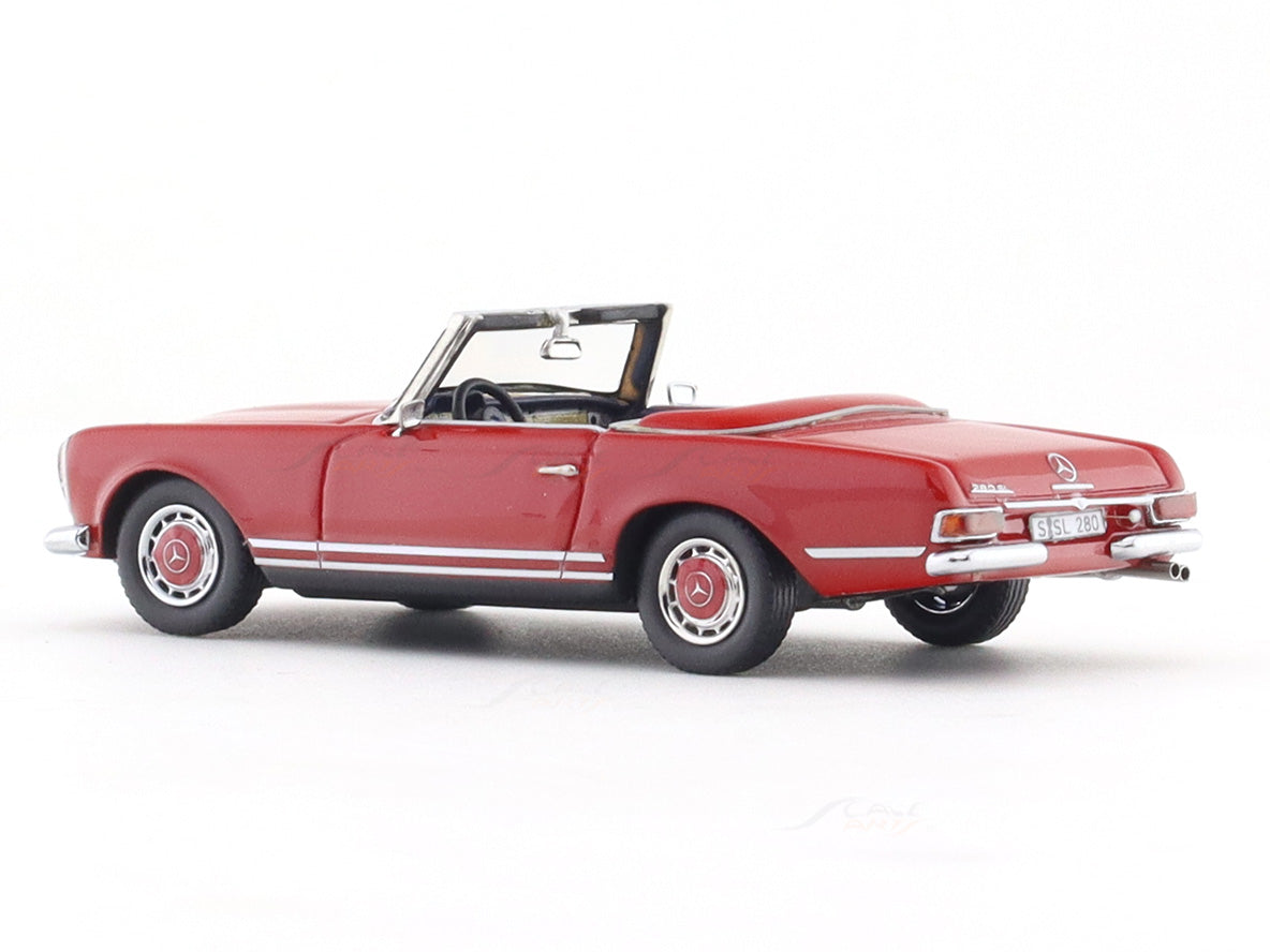 Mercedes-Benz SL280 W113 red 1:64 Scale Mini scale model car miniature ...