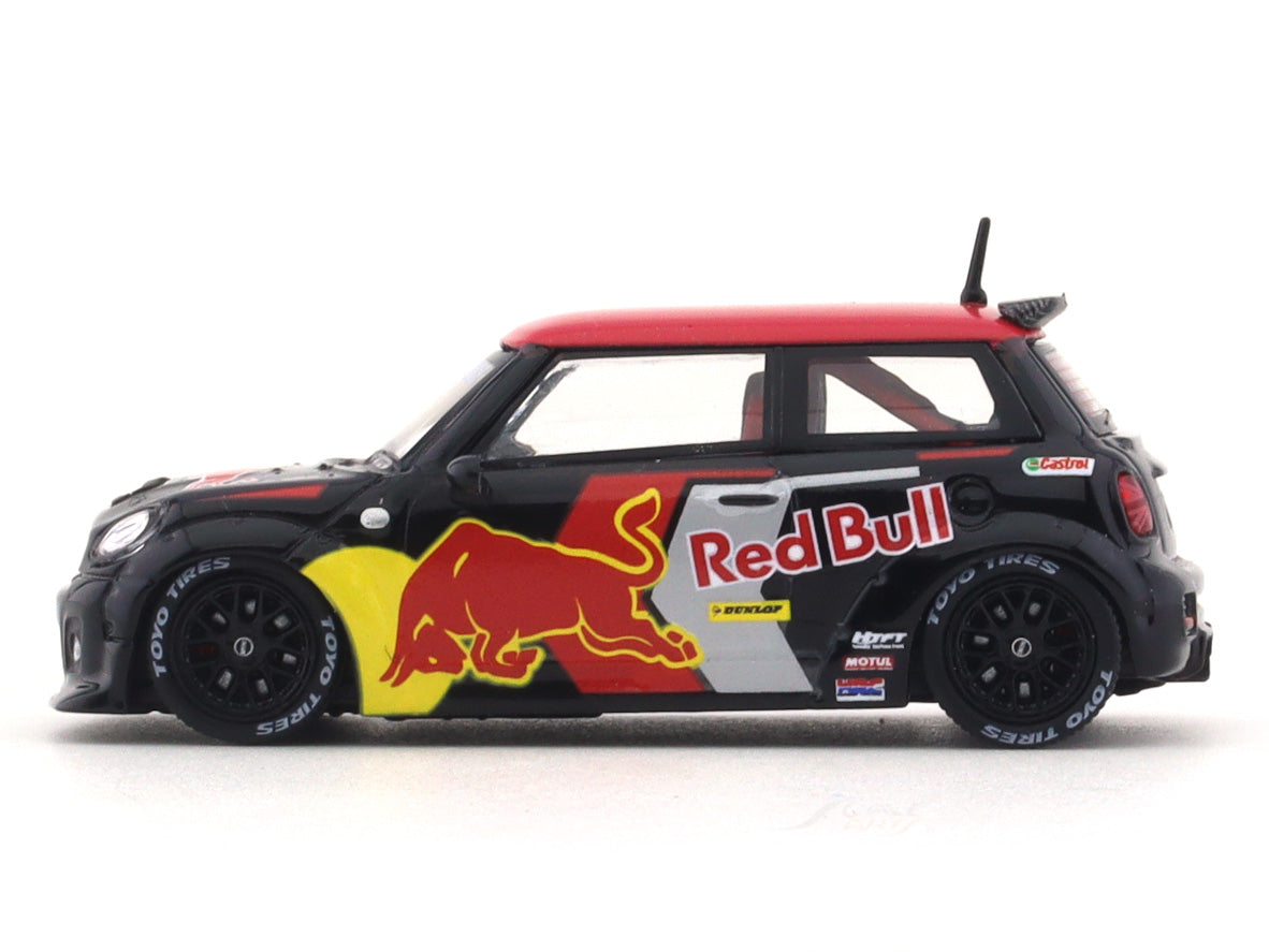Mini Cooper LBWK Redbull with figure 1:64 Time Micro diecast scale ...