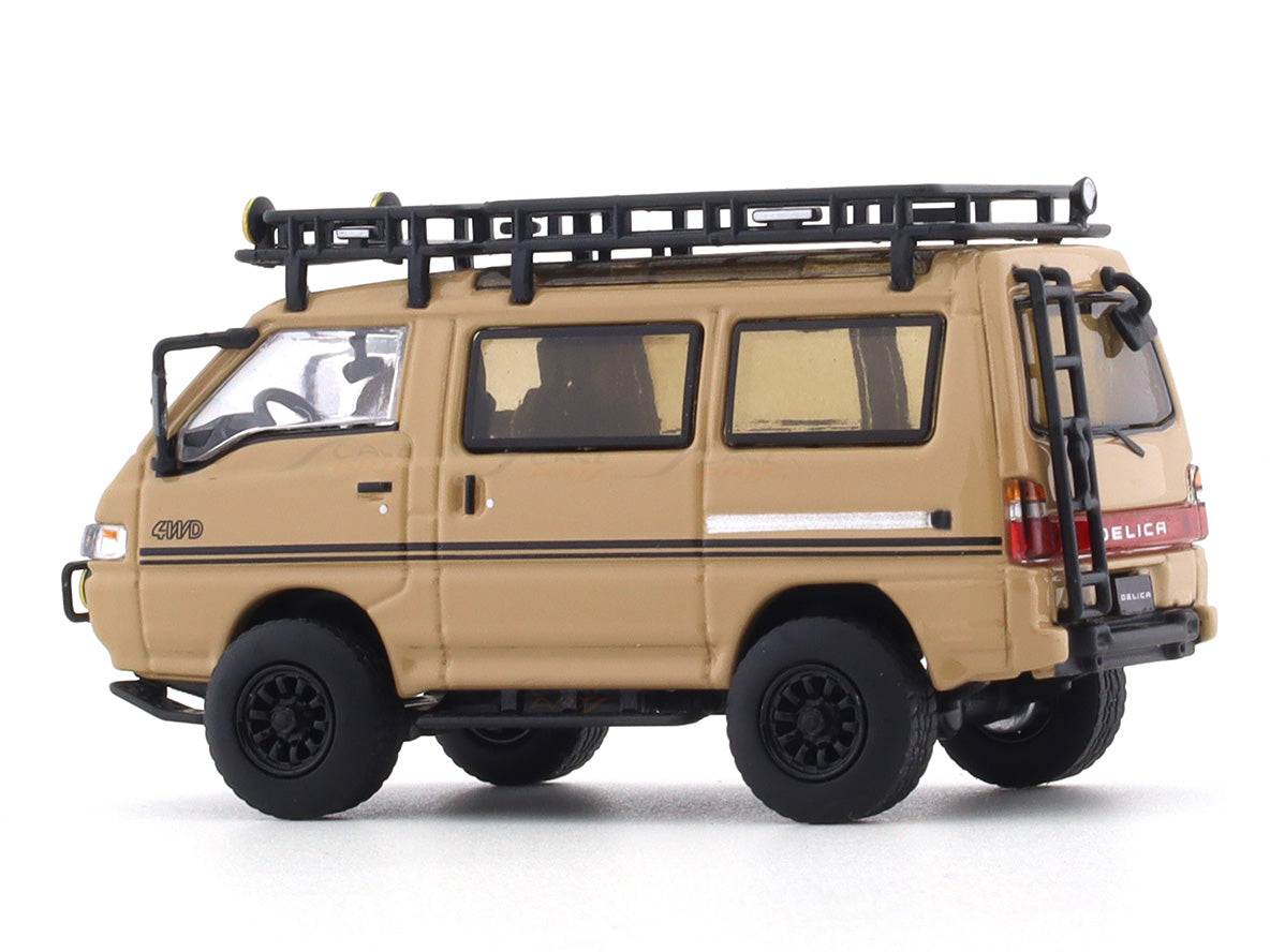 Mitsubishi Delica Star Wagon 4WD brown 1:64 Autobots Model diecast ...