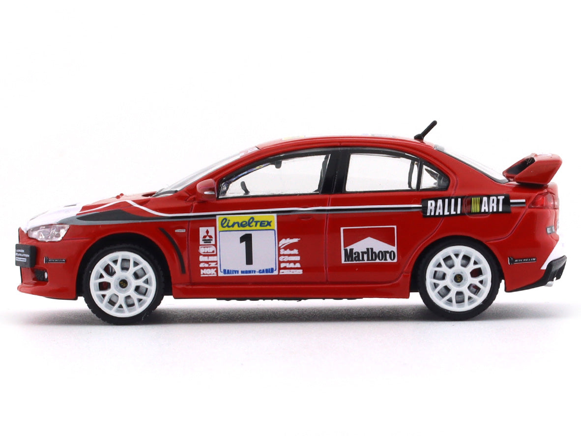 Mitsubishi Evolution X Marlboro red 1:64 HKM diecast scale model car | Scale Arts India
