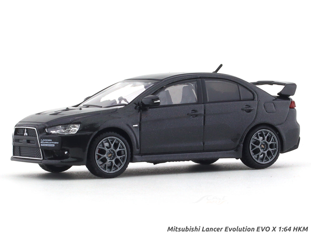 Mitsubishi Lancer Evolution EVO X grey 1:64 HKM diecast scale model ...