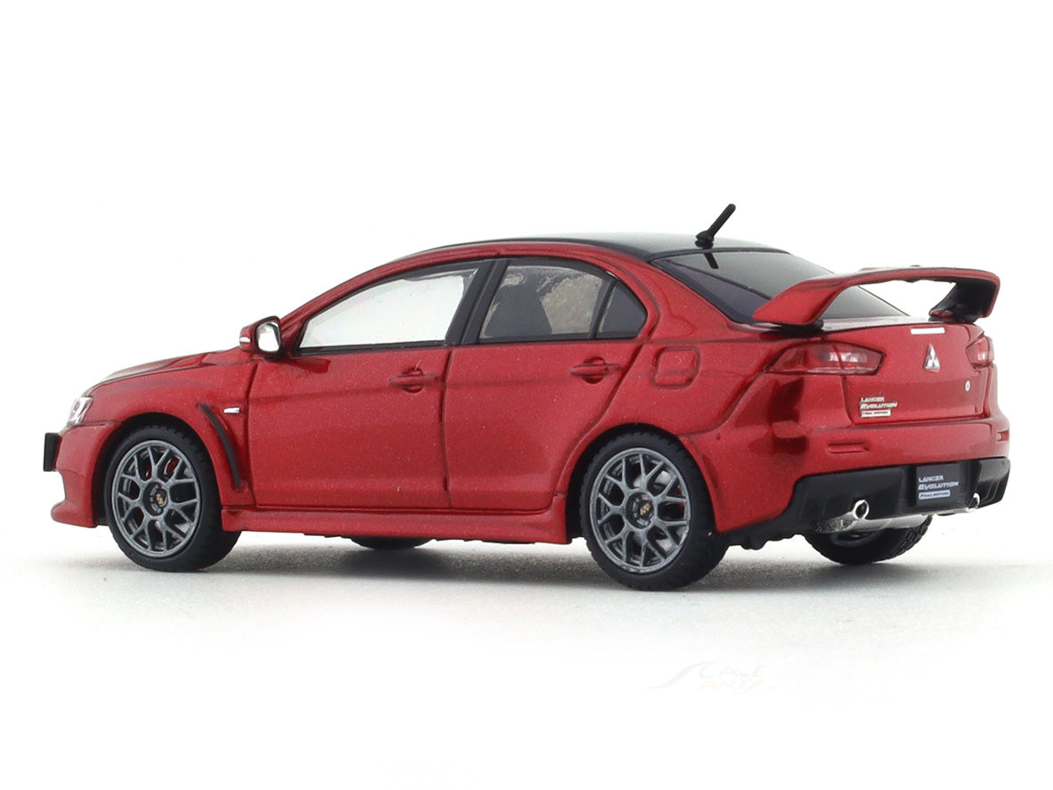 Mitsubishi Lancer Evolution EVO X red 1:64 HKM diecast scale model ...