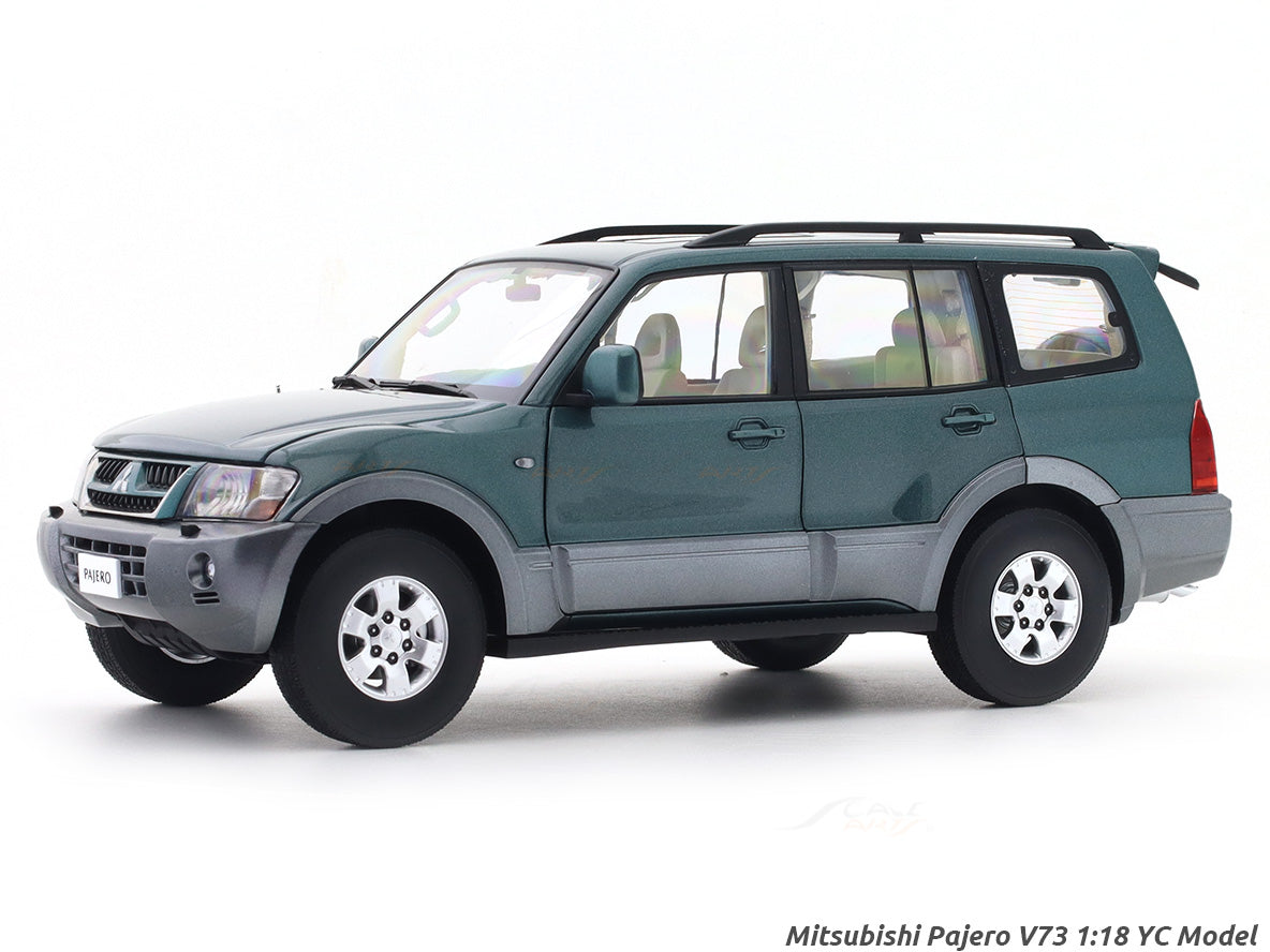 Mitsubishi Pajero V73 green 1:18 YC Model licensed diecast Scale Model ...