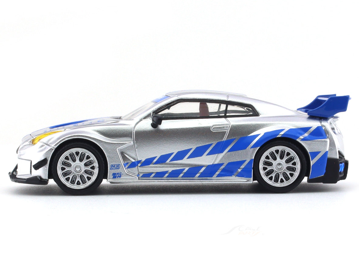 Nissan GTR R35 LB3.0 with Figure 1:64 Time Micro diecast scale model ...