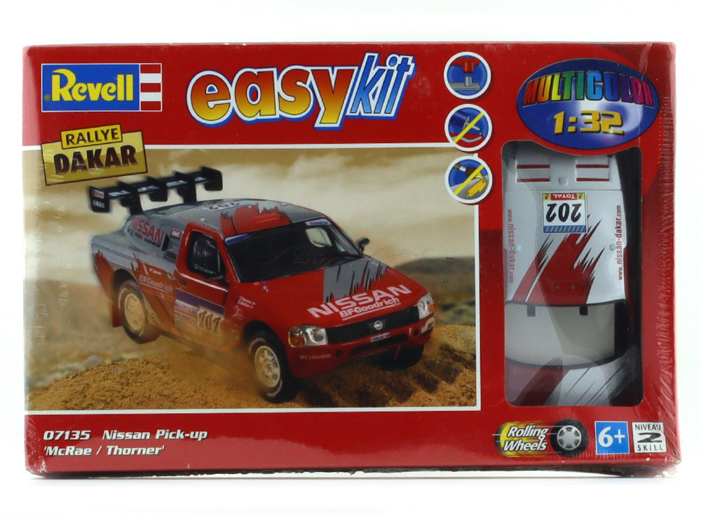 Nissan Pickup Dakar Rally 1:32 Revell plastic car model kit | Scale ...