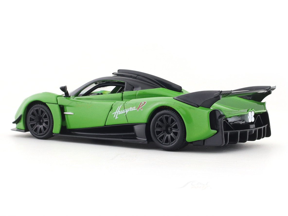 Pagani Huayra R Green 1:33-42 RMZ City licensed pull back car scale ...