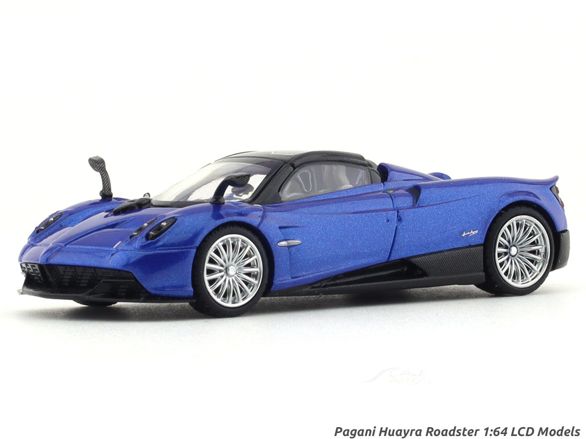 Pagani Huayra Roadster blue 1:64 LCD Models diecast scale model ...