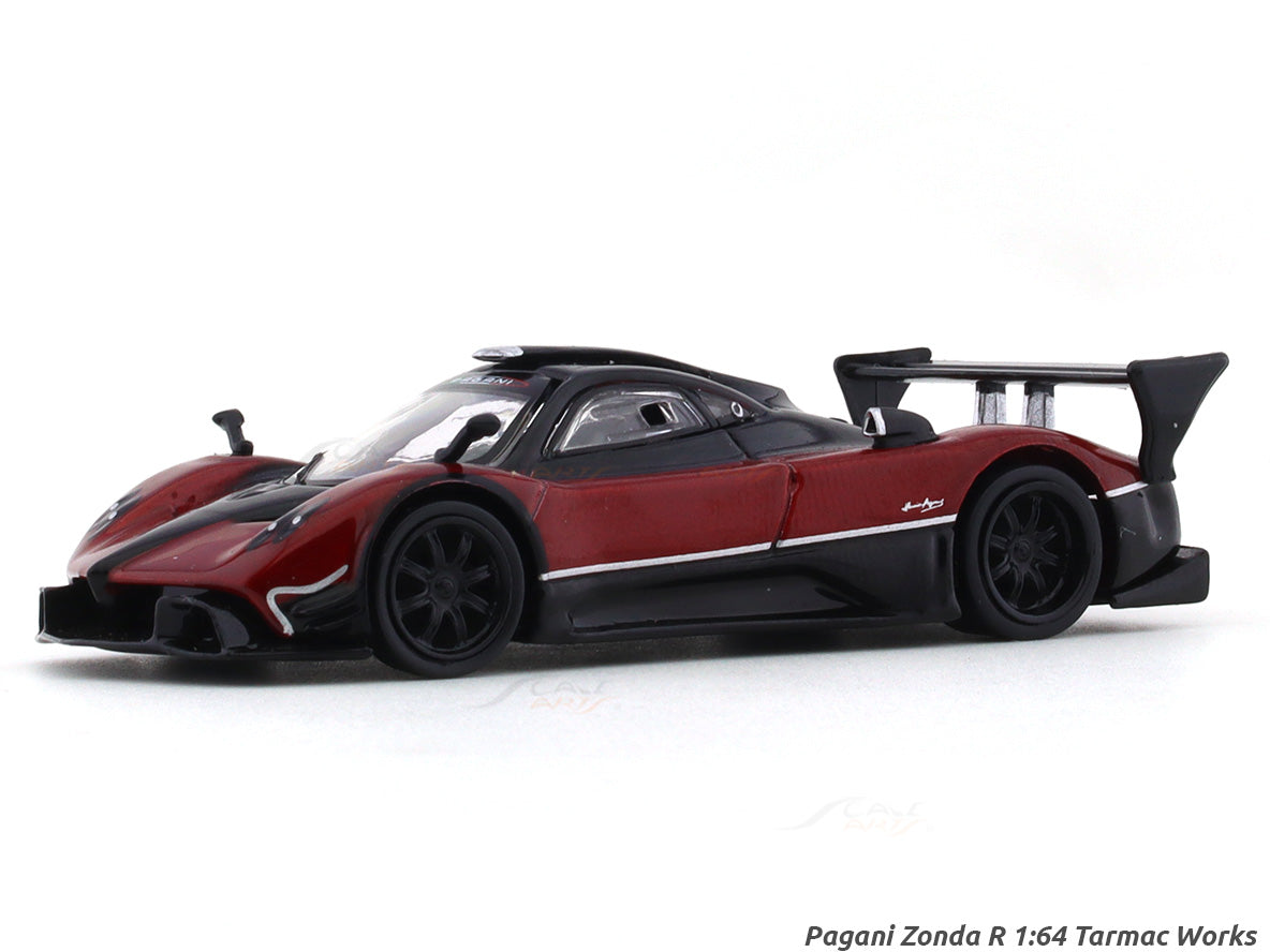 Pagani Zonda R Rosso Dubai 1:64 Tarmac Works diecast scale model car ...