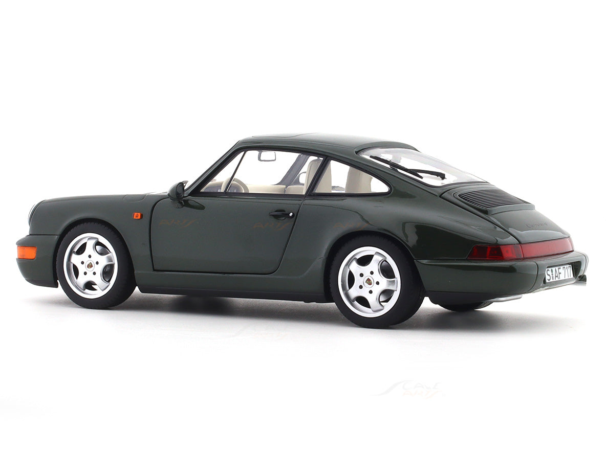 Porsche 911 964 Carrera 4 green 1:18 Norev diecast scale model car ...