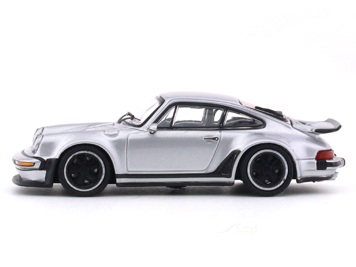 Porsche 911 964 Singer Silver 1:64 Rhino Model diecast scale model ...