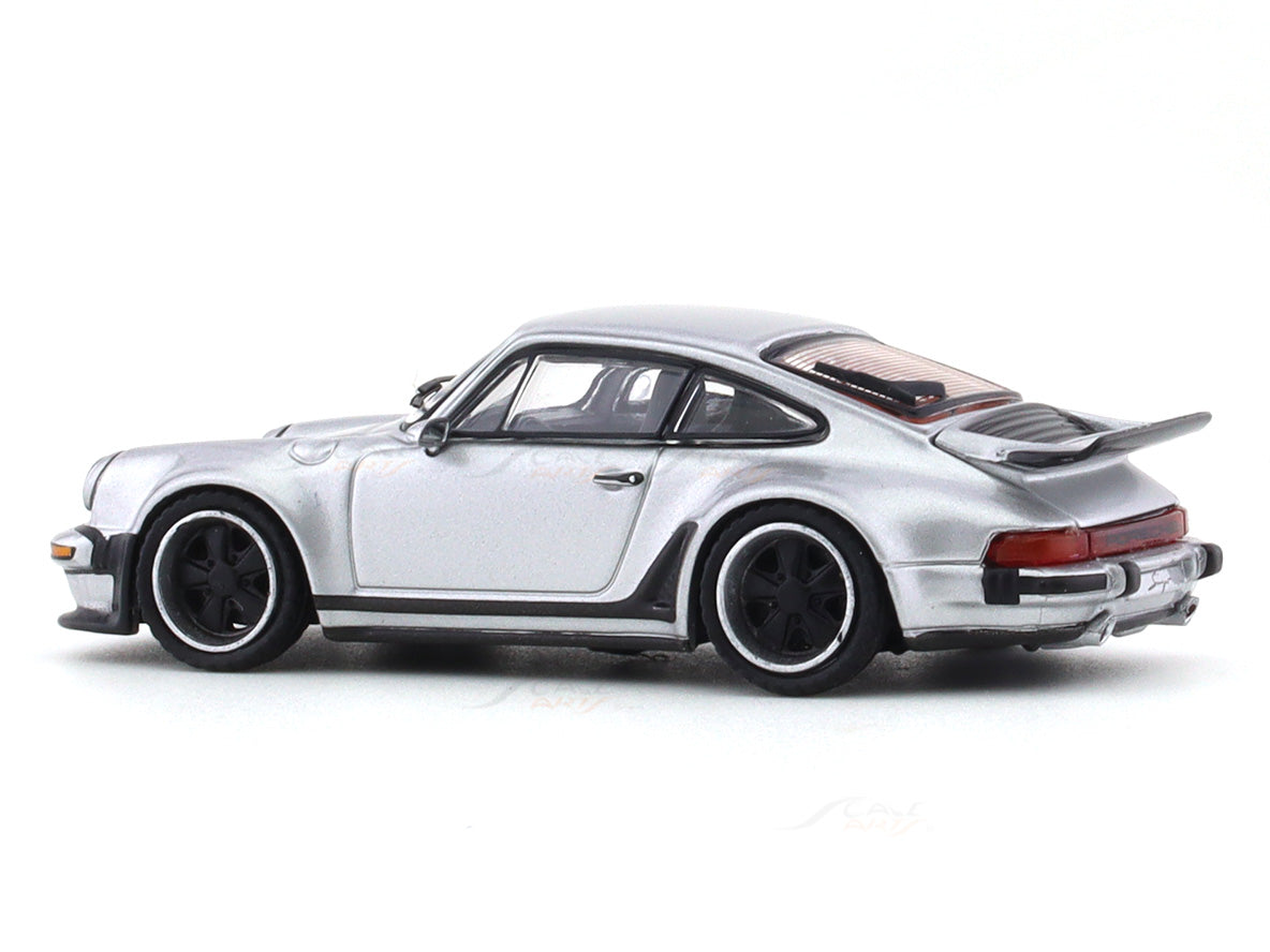 Porsche 911 964 Singer Silver 1:64 Rhino Model diecast scale model ...