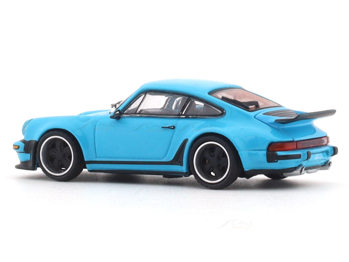 Porsche 911 964 Singer skyblue 1:64 Rhino Model diecast scale model car ...