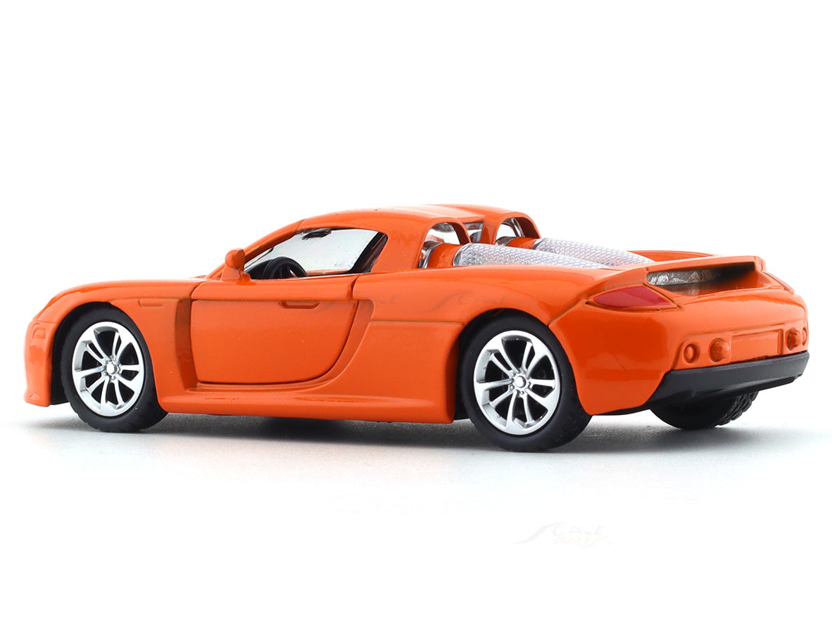 Porsche 918 like orange pull back car | Scale Arts India