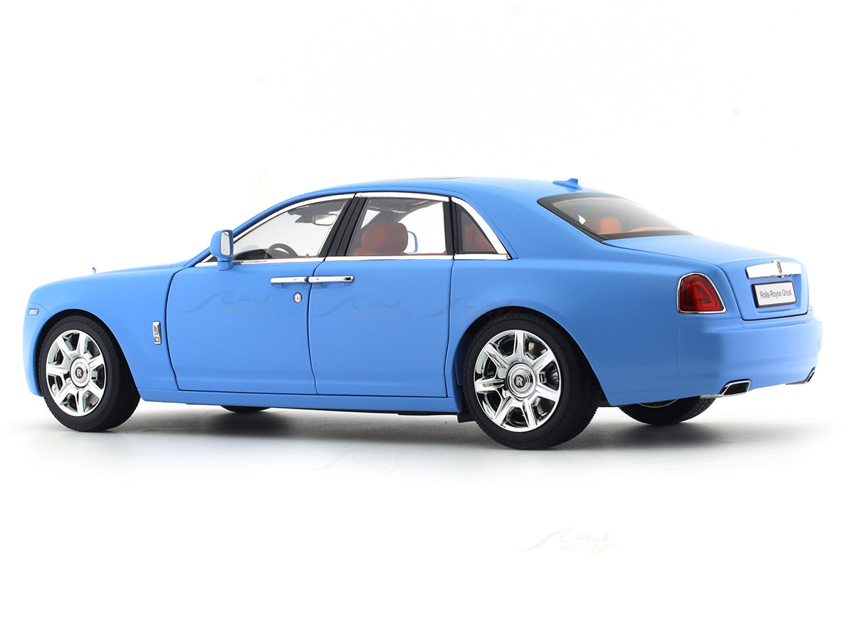 Rolls-Royce Ghost Matte Blue 1:18 Kyosho licensed premium diecast scale ...