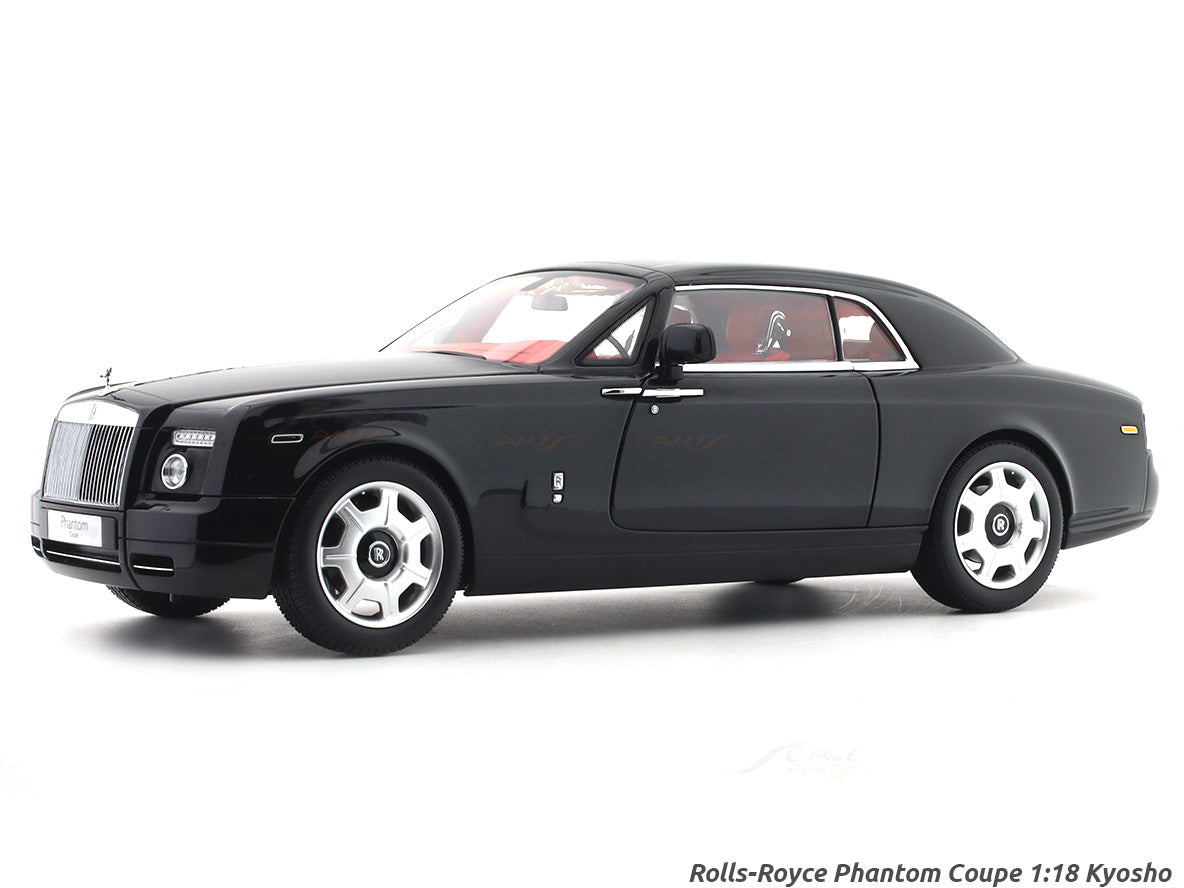 Rolls-Royce Phantom Coupe Black 1:18 Kyosho licensed premium diecast ...