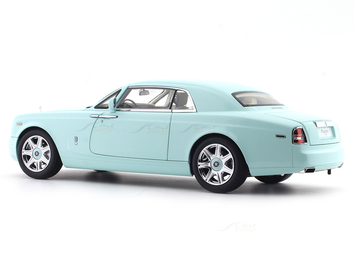 Rolls-Royce Phantom Coupe Turquoise 1:18 Kyosho licensed premium ...
