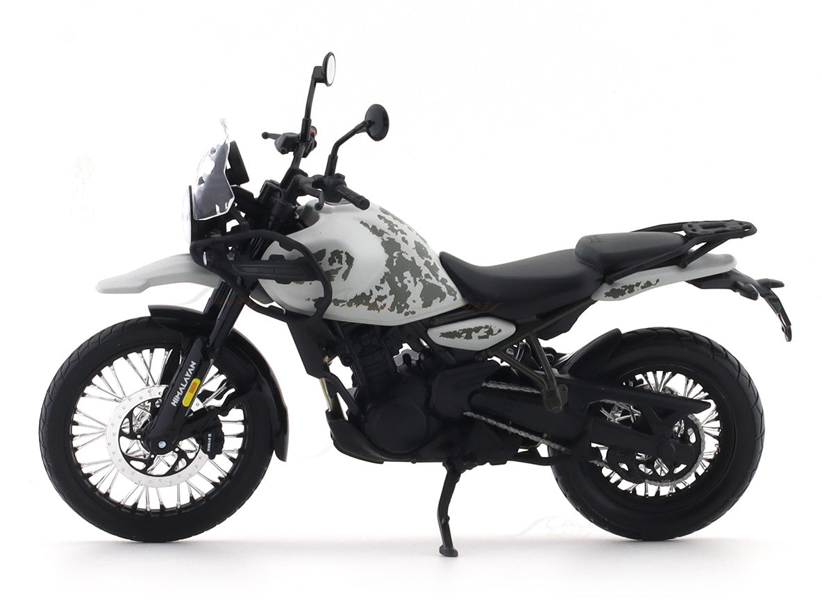 Royal Enfield Himalayan Kamet White 1:12 Maisto licensed diecast scale ...