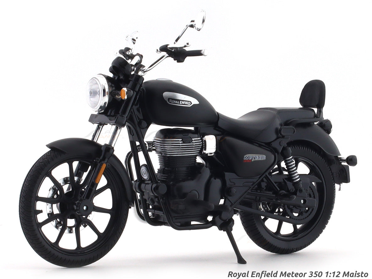Royal Enfield Meteor 350 Stellar matte Black 1:12 Maisto licensed ...