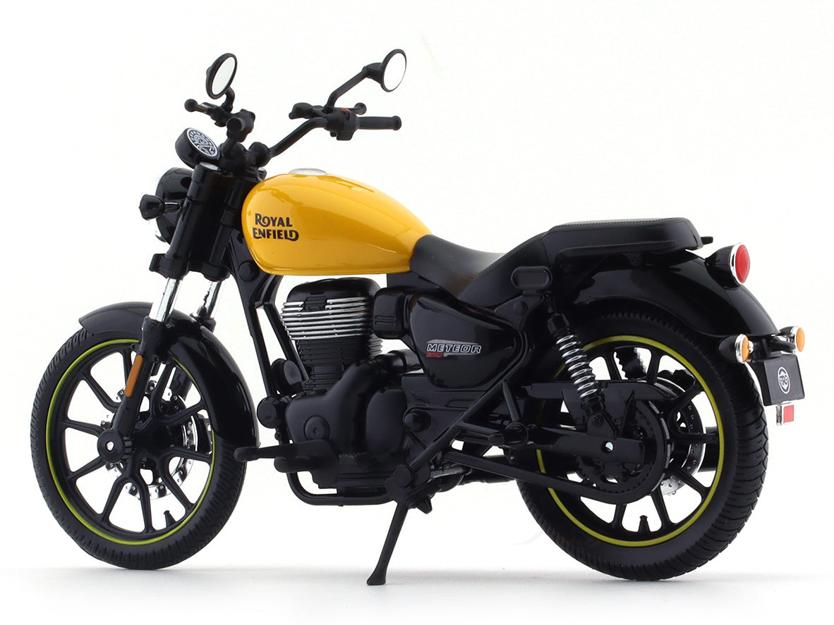 Royal Enfield Meteor 350 Yellow 1:12 Maisto diecast Scale Model bike ...
