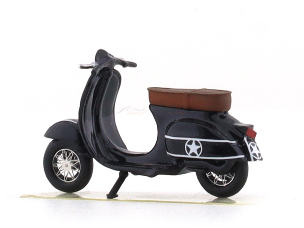 Scooter black 1:64 YTM resin scale model bike | Scale Arts India