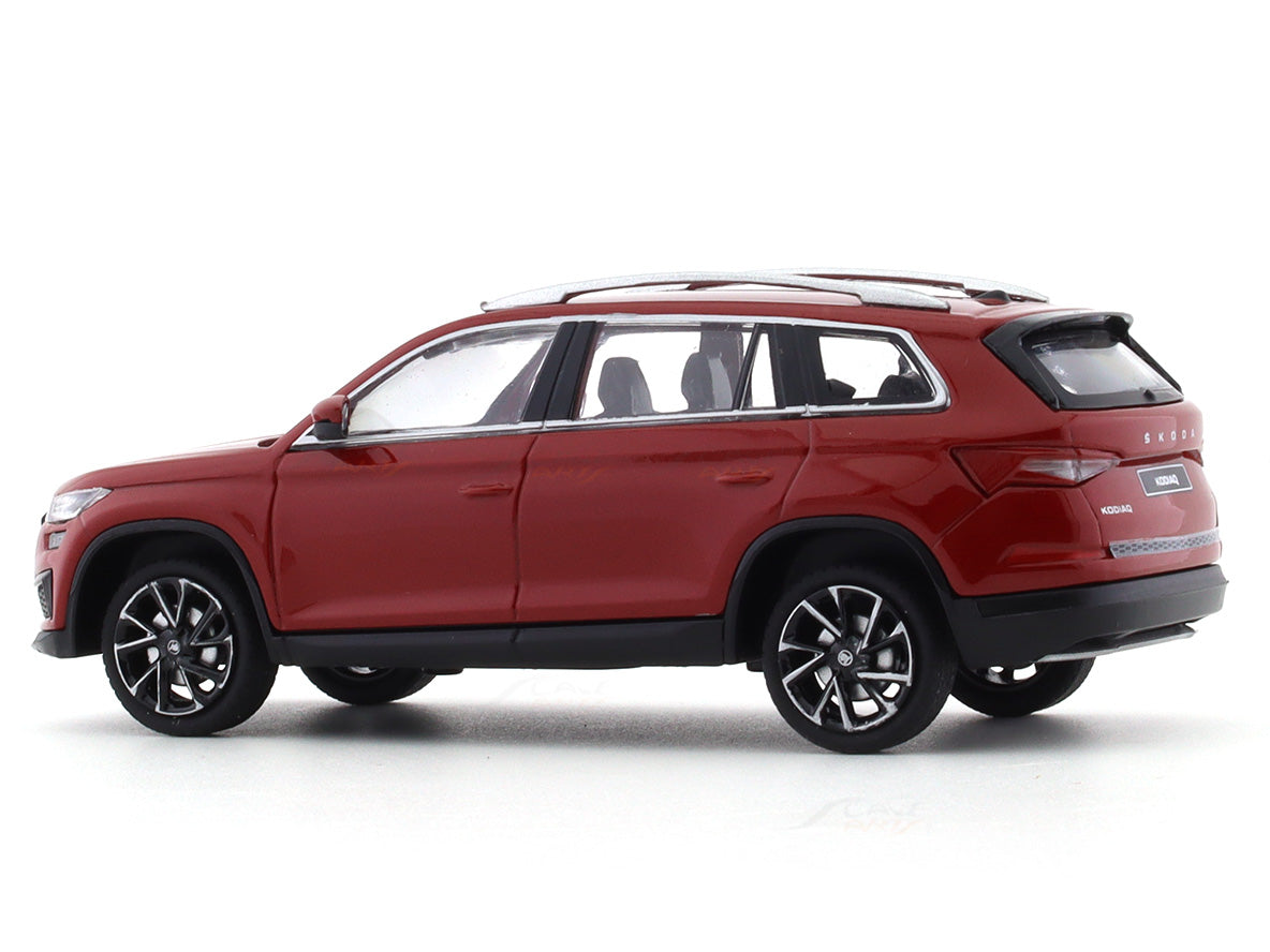Skoda Kodiaq Red 1:43 Abrex diecast scale model car collectible | Scale ...