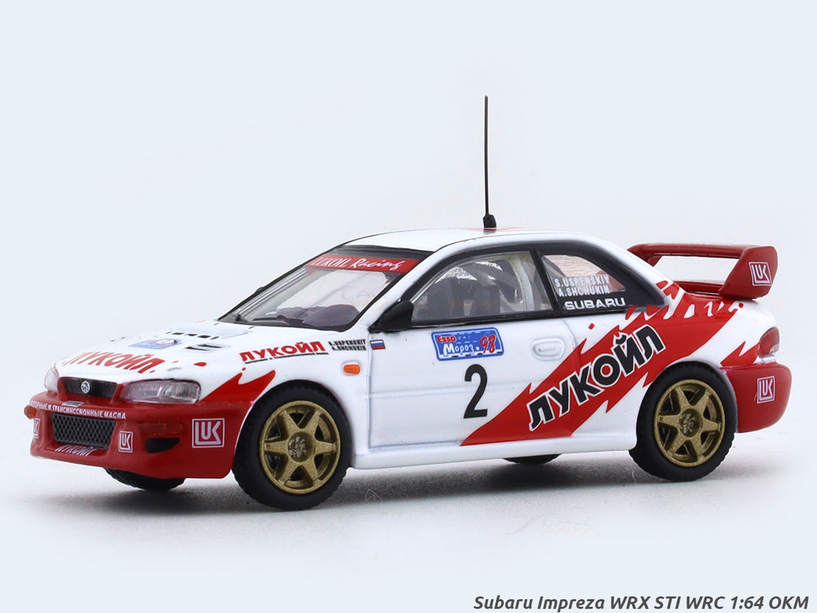 Subaru Impreza WRX STI WRC #2 1:64 OKM diecast scale model miniature ...