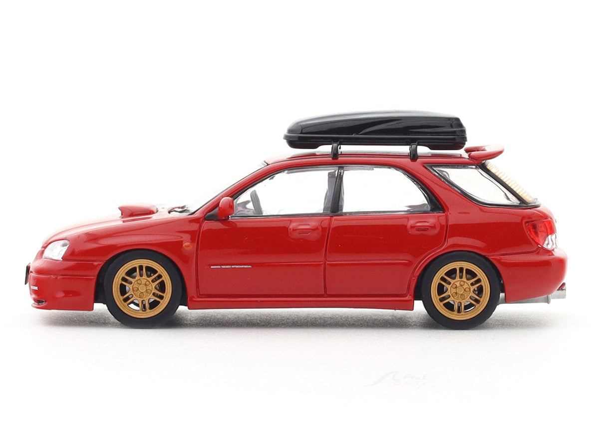 Subaru Impreza WRX STi VII red 1:64 Furuya diecast scale model car ...