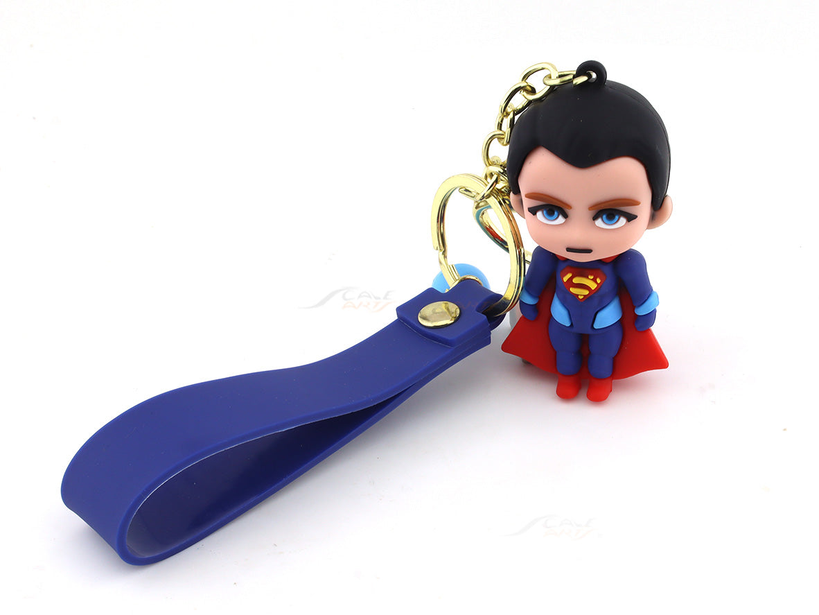 Superman Silicon keyring / keychain | Scale Arts India