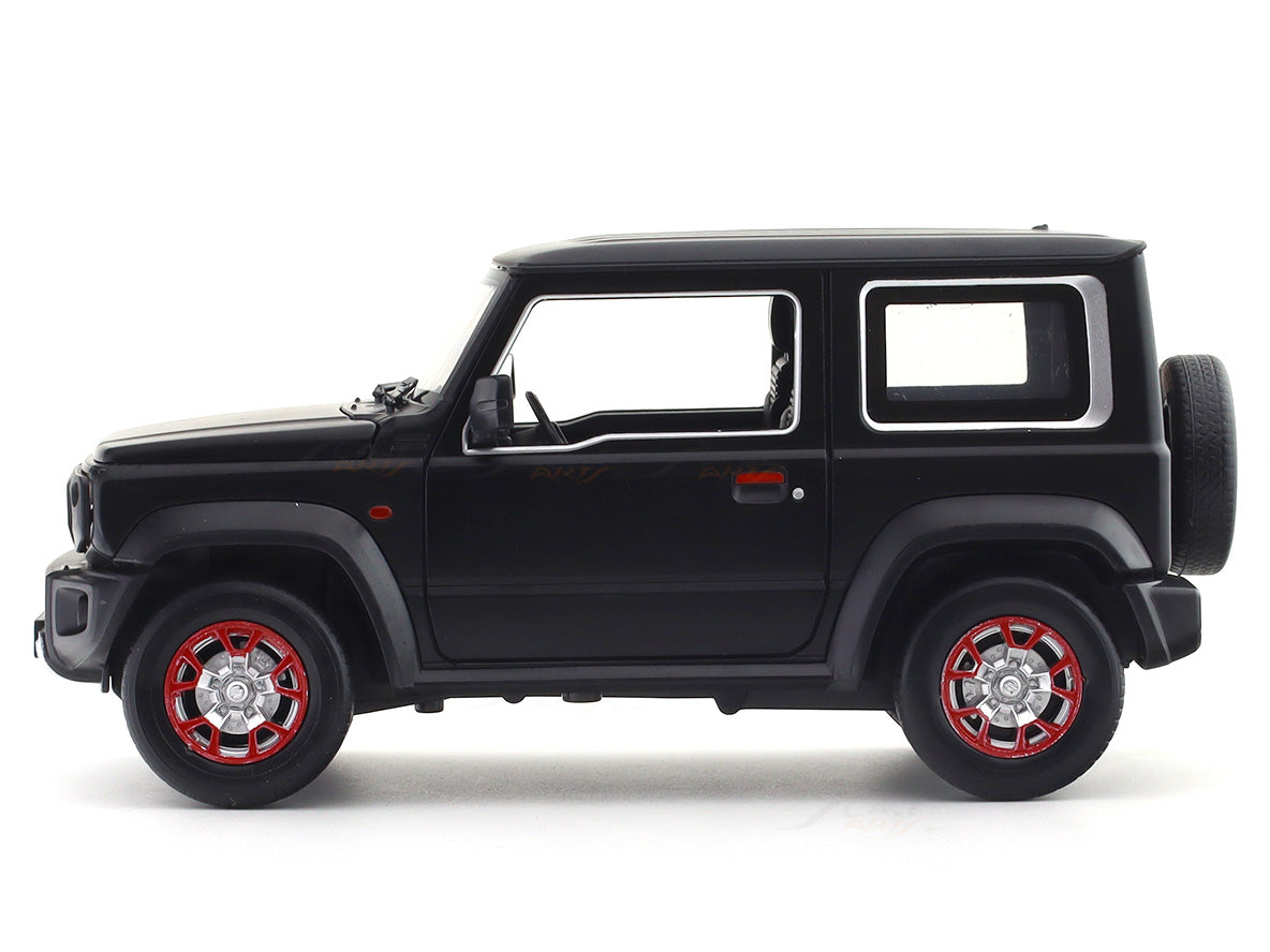 Suzuki Jimny Matte Black 1:18 MSZ licensed diecast scale model car ...