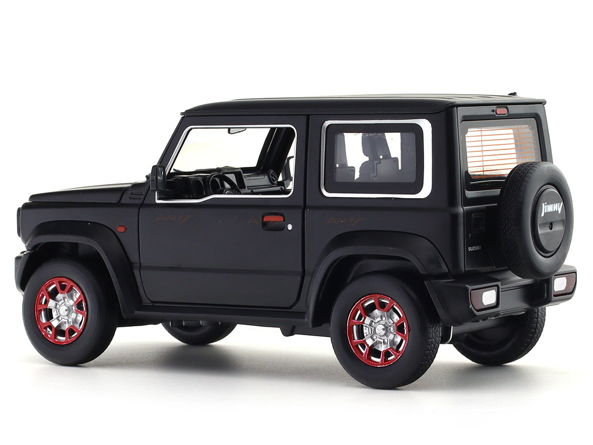 Suzuki Jimny Matte Black 1:18 MSZ licensed diecast scale model car ...