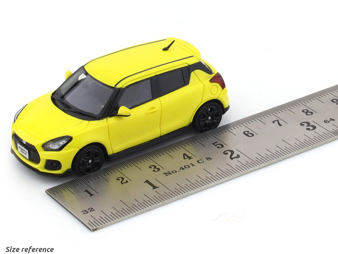 Suzuki Swift Sports yellow 1:64 YTM Resin scale car collectible | Scale ...